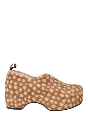 Malìparmi Calf Hair Clogs - Light Brown