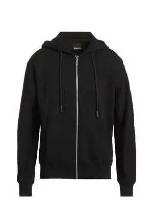 DISCLAIMER Cotton French Terry Zip-up Hoodie - Black