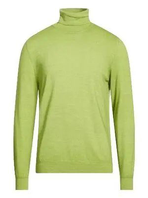 MASQ Turtleneck Wool Pullover - Green