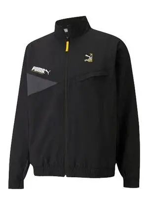PUMA International Winterized Woven Jacket - Black/grey