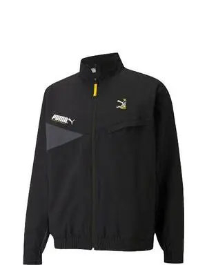 PUMA International Winterized Woven Jacket - Black/grey