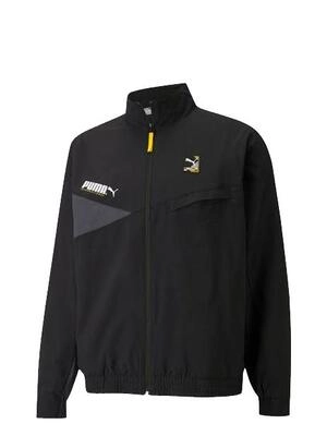 PUMA International Winterized Woven Jacket - Black/grey
