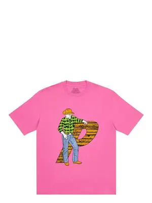 PALACE Palace FW22 Saddle Up T-Shirt Pink