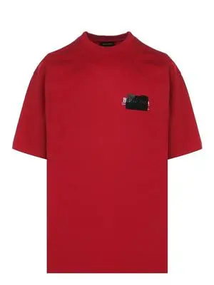 Balenciaga Balenciaga Gaffer T-shirt Large Fit 'red' Red