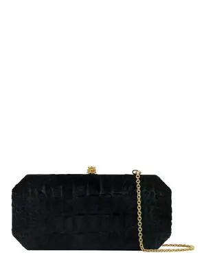 Tyler Ellis Large Perry Clutch Bag - Black