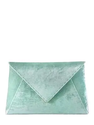 Tyler Ellis Large Lee Pouchet Clutch Bag - Green