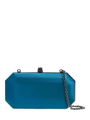 Tyler Ellis Small Perry Clutch Bag - Blue