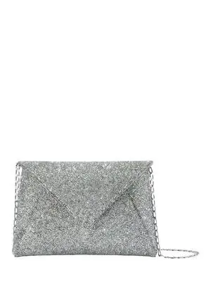 Tyler Ellis Small Lee Clutch Bag - Silver