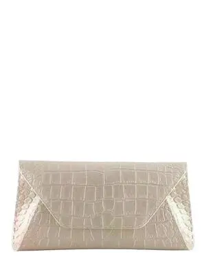 Tyler Ellis Small Eloise Clutch Bag - Neutrals