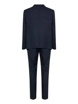 HEVO Galatina Single-breasted Suit - Blue