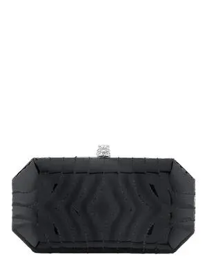 Tyler Ellis Small Perry Quilted-design Clutch Bag - Black