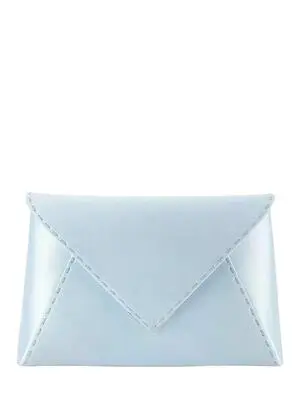Tyler Ellis Lee Large Clutch Bag - Blue