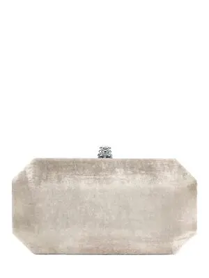 Tyler Ellis Perry Clutch Bag - White