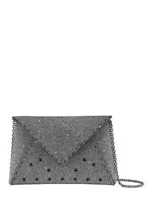 Tyler Ellis Small Lee Pouchet Clutch - Silver
