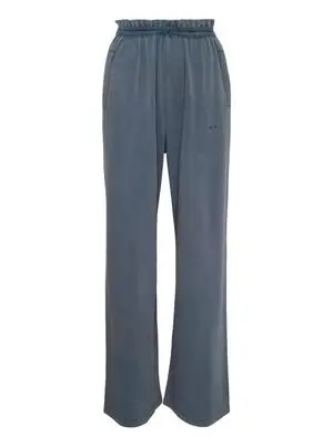 We11Done Logo-embroidered Track Pants - Blue