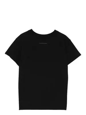 MAISON MARGIELA Logo Patch T-shirt - Black
