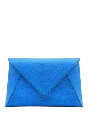 Tyler Ellis Tyler Ellis Large Lee Pouchet Clutch Bag Blue
