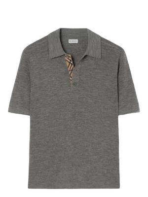 BURBERRY Wool Polo Shirt