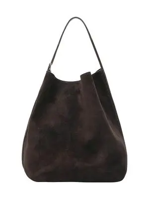 TOTEME Suede Tote Bag - Brown