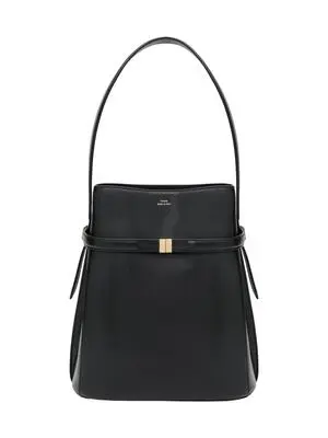 TOTÊME TOTEME Leather Bucket Bag With Strap