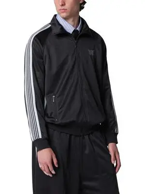 Needles Needles Jacquard Polyester Track Jacket Grey