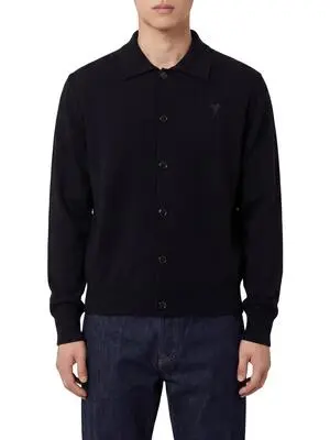 Ami Cardigan Sweater - Black 1