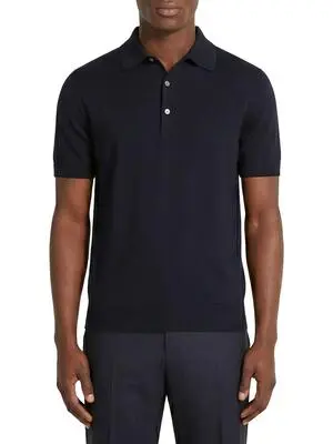 Zegna Polo Shirt - Blue