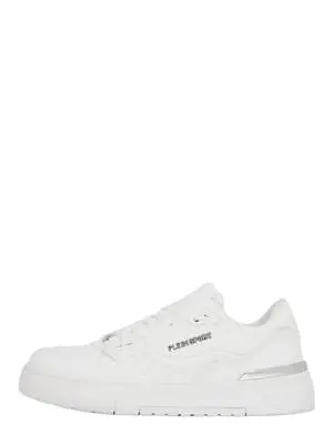 PLEIN SPORT Apollo-1 Mesh And Polyester Sneakers - White