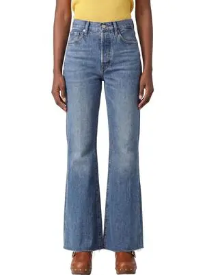 FRAME The Lax High-waisted Flared Jeans - Blue