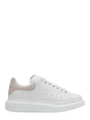Alexander McQueen Leather Sneakers - White
