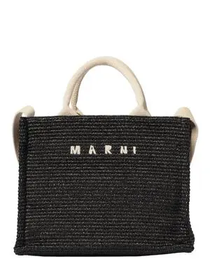 Marni Woven Tote Bag - Black