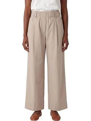 MYTHS MYTHS Wide Leg Trousers Brown