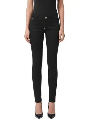 Philipp Plein Skinny Fit Stretch Jeans - Black