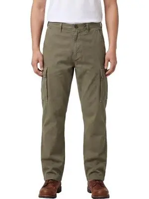 Burberry Cotton Cargo Trousers - Green