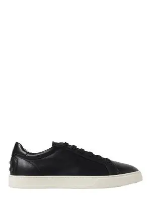 TOD'S Tod's Leather Lace-Up Sneakers Black