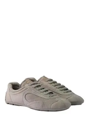 Prada Montecarlo Re-edition 2005 Suede Sneakers - Grey