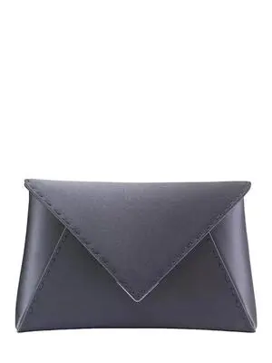 Tyler Ellis Small Lee Pouchet Clutch Bag - Grey