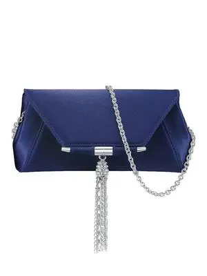 Tyler Ellis Small Piper Clutch Bag - Blue