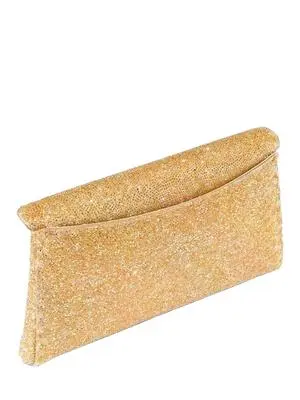 Tyler Ellis Small Lee Pouchet Clutch Bag - Gold