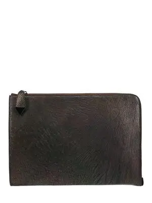 Tyler Ellis Ben Attaché Clutch Bag - Brown