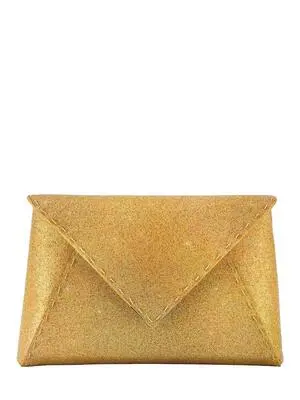Tyler Ellis Small Lee Pouchet Clutch Bag - Gold