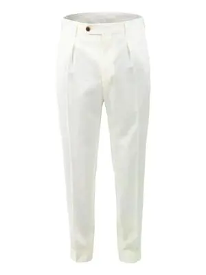 BERWICH Chiaia Pleated Trousers - Neutrals