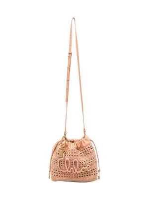 CHLOÉ Chloé Summer Banana Drawstring Bucket Bag