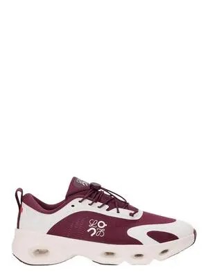 On Loewe Cloudsolo Sneakers - Burgundy/eggshell