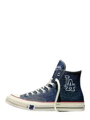 CONVERSE X Dodgers X Undefeated Chuck 70 High-top Sneakers - Blue