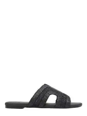 CastaÑer Philipa Woven Slides - Black