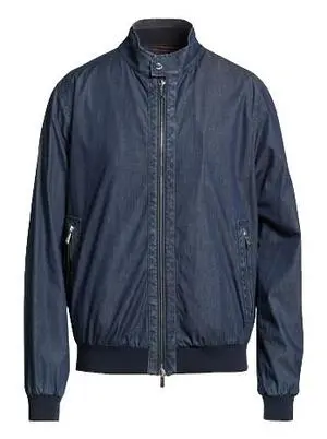 MOORER Harrington Jacket - Blue