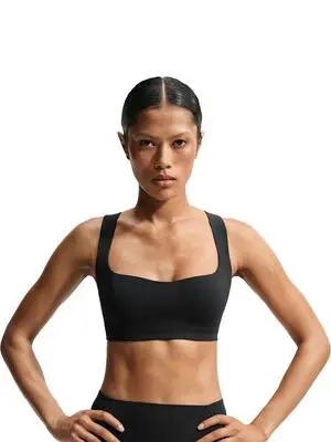 Nike Skims Studio Stretch Square Neck Bra - Black