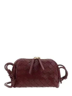 Bottega Veneta Bottega Veneta Nappa Leather Clutch Red