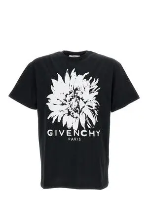 Givenchy Maglietta Con Stampa - Nero